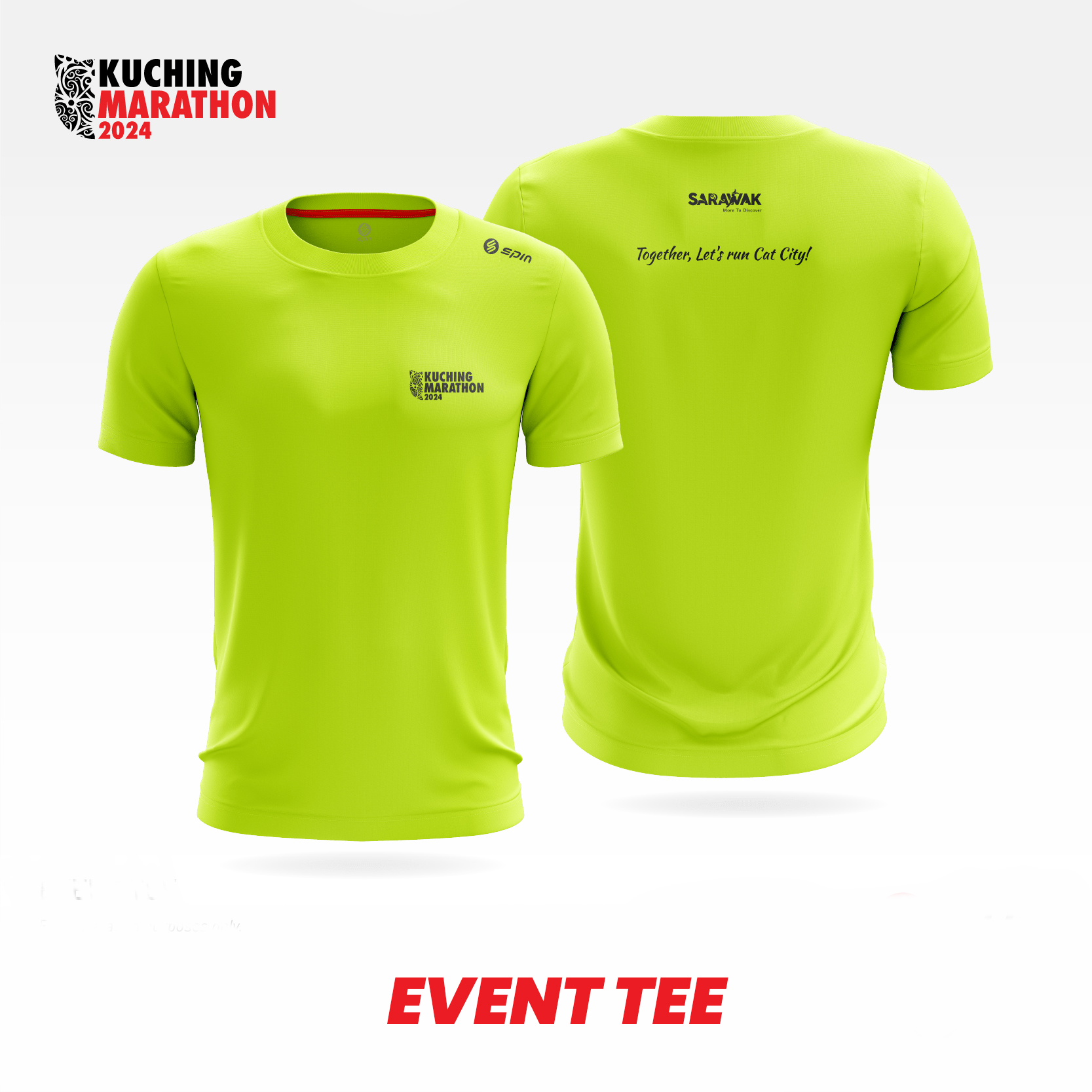 Running Tee - Kuching Marathon