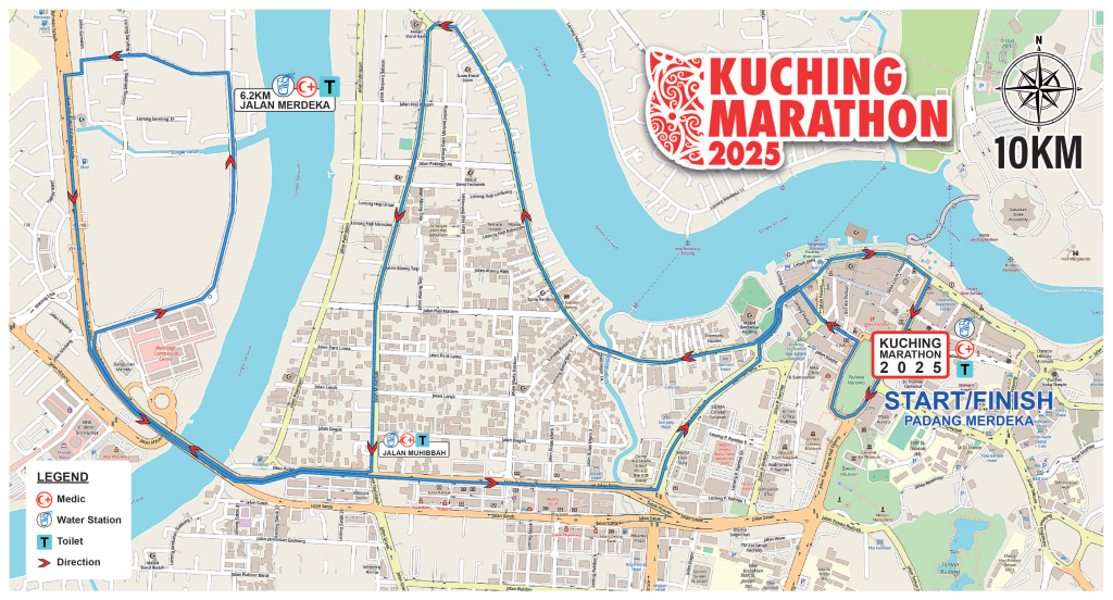 The Route - Kuching Marathon