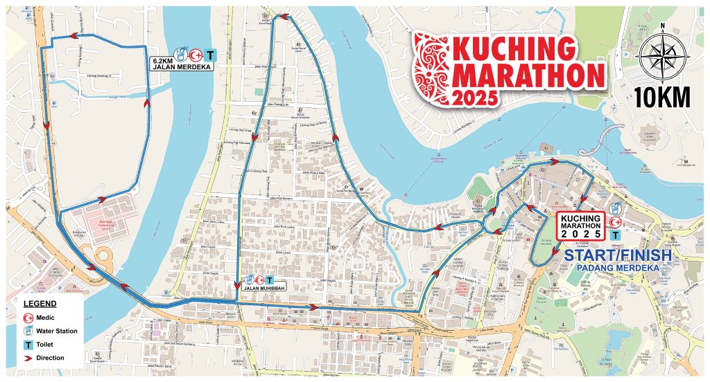 The Route - Kuching Marathon